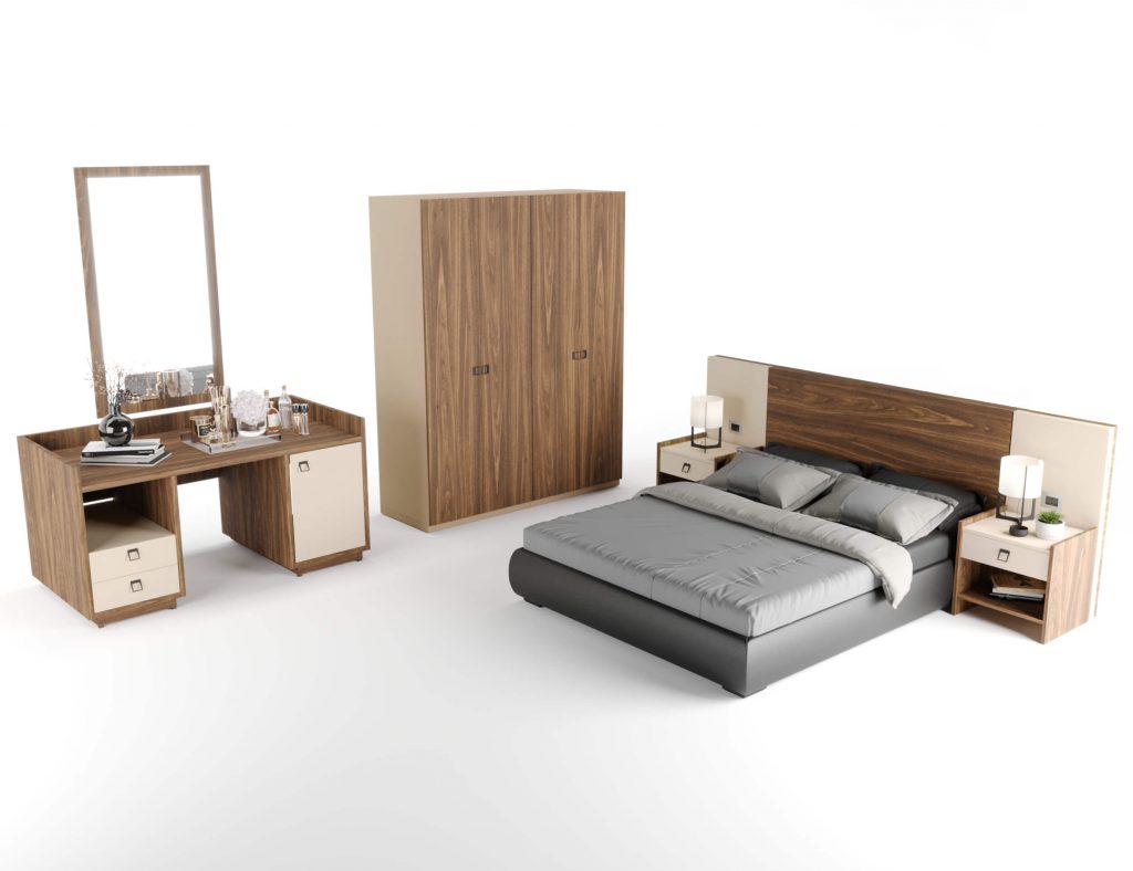 Seti Queen Bedroom full set – Hidn